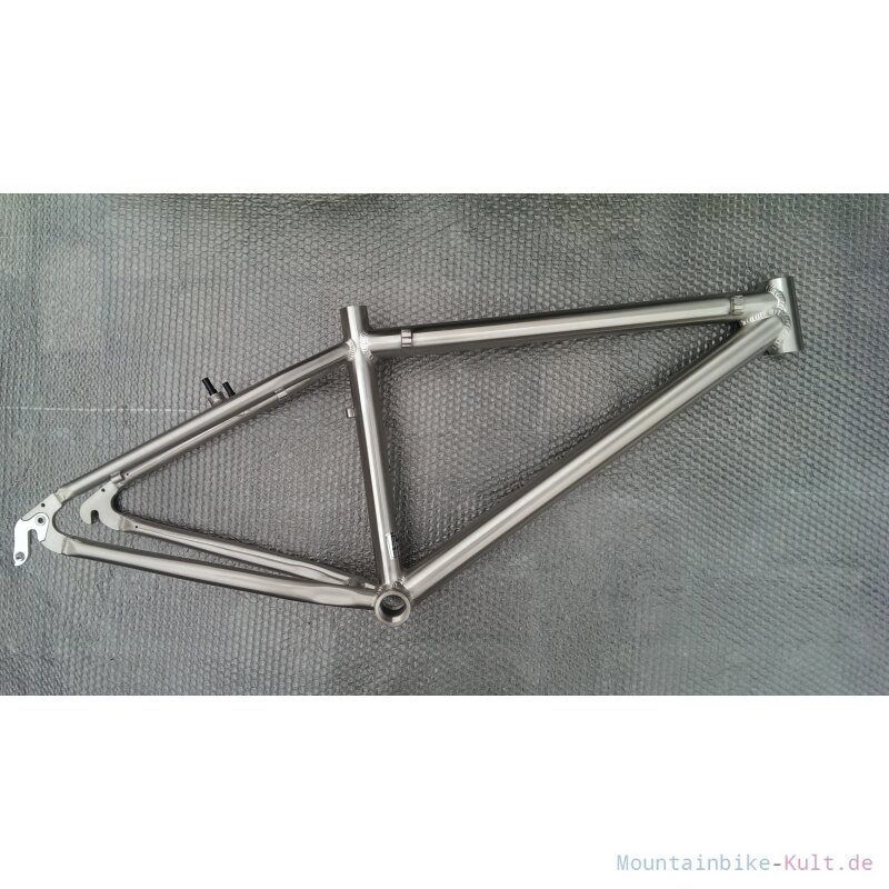 Alurahmen, 7005 Aluminium, titan-Finish, 38cm, leichte Lagerspuren, N