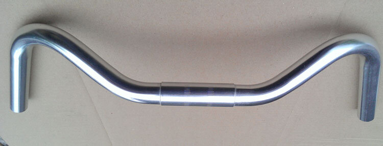 ITM North Road Rennrad Lenker, Alu, 510mm Breite, silber, NEU, 32,49