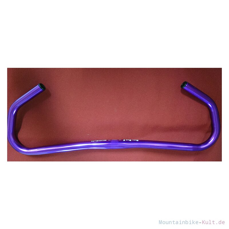 Shogun Bullbar II Lenker, lang, Aluminium, 540mm, purple, NEU, 9,99