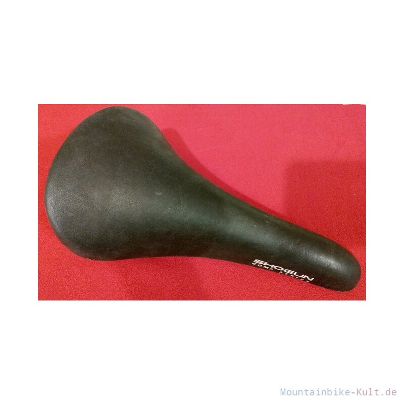 Shogun Comp Series Ledersattel, Titanium-Gestell, NEU mit Lagerspuren