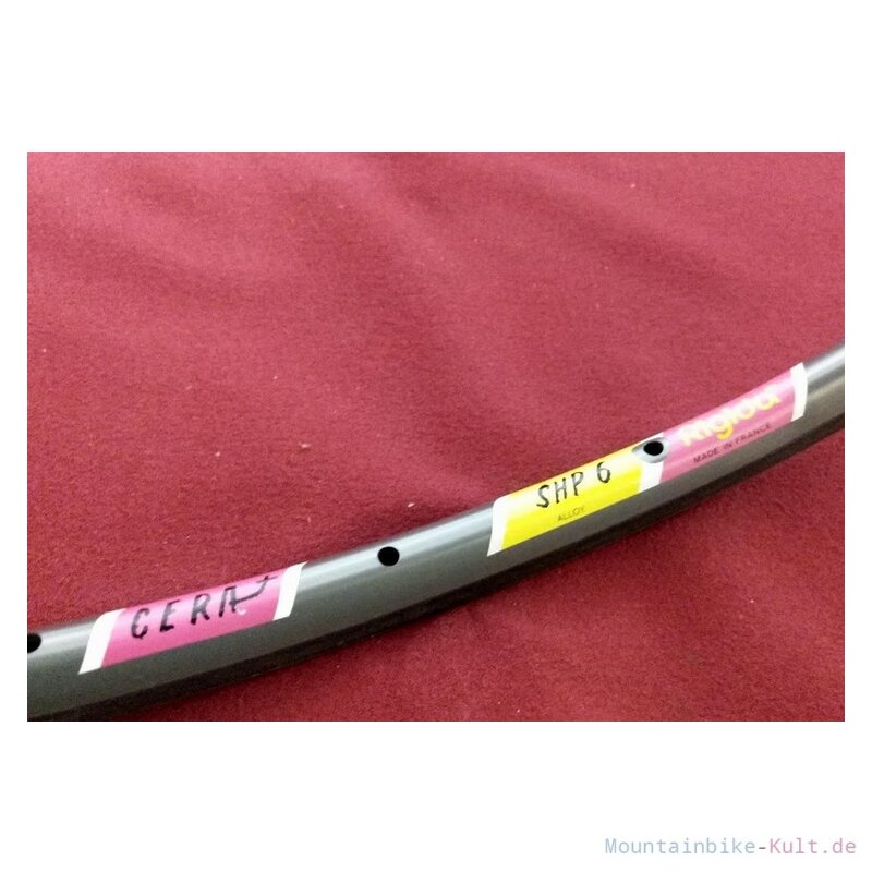 Rigida SHP 6 Felge, Ceramic,, 28 Loch, DIN 622 x 13 700C, grau, NEU, 59 ...