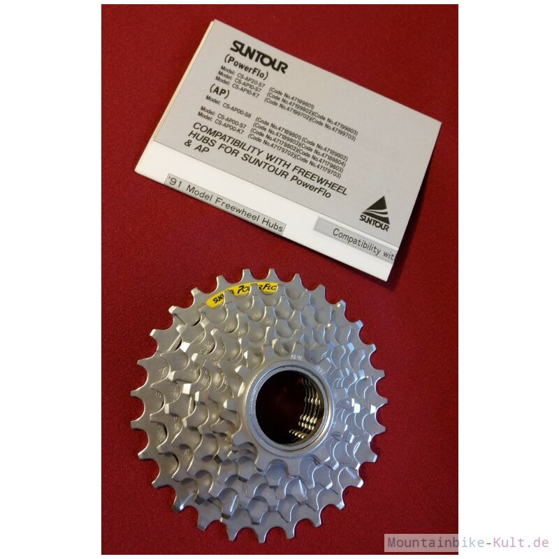 Suntour XC Pro MD APII Accushift Powerflo Kassette, Microdrive, 8-fac ...