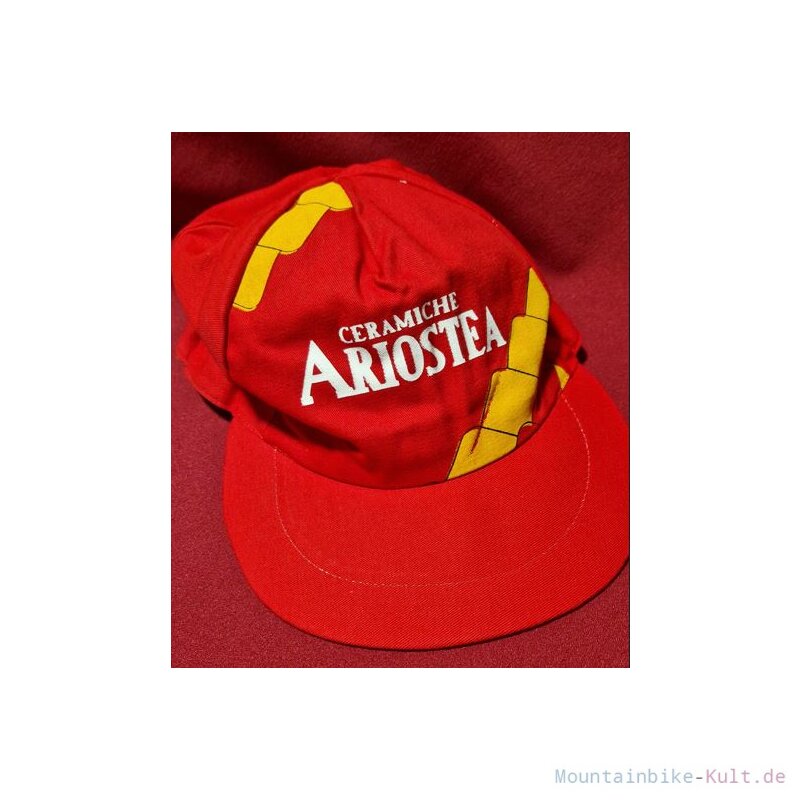 Ceramiche Ariostea Mütze, Baseball Cap, rot, verstellbar, NEU, 9,99