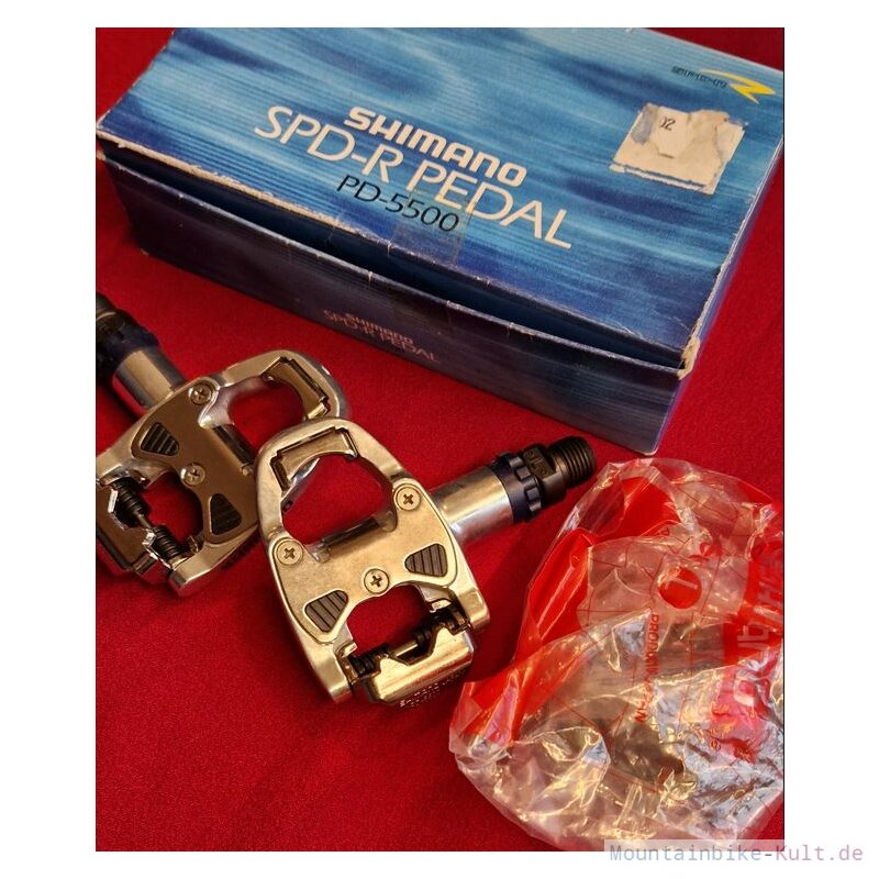 Shimano PD-5500 Rennradpedale, SPD, inkl. Cleats, NEU, 69,99