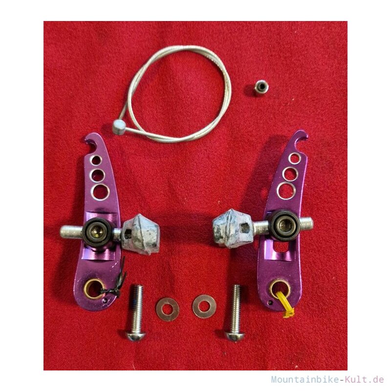 Bremsen im Design der Grafton Speedcontroller, purple, NEU