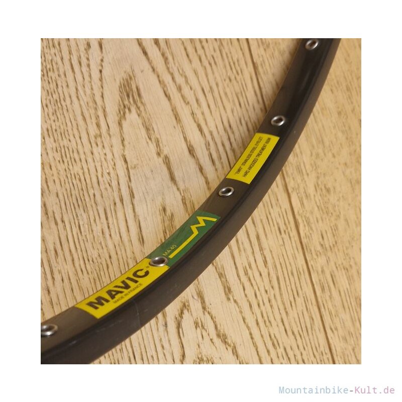 Mavic MA40 Rennrad Felge, 28", 622x14mm, 32 Loch, grau, NEU