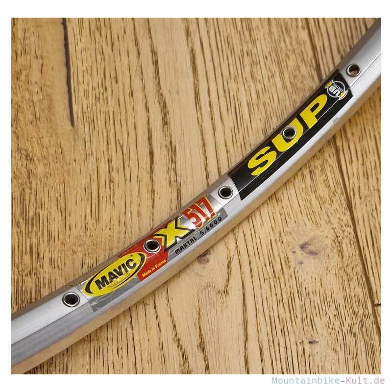 Mavic X517 Felge, 26", 17mm, 36 Loch, silber, NEU