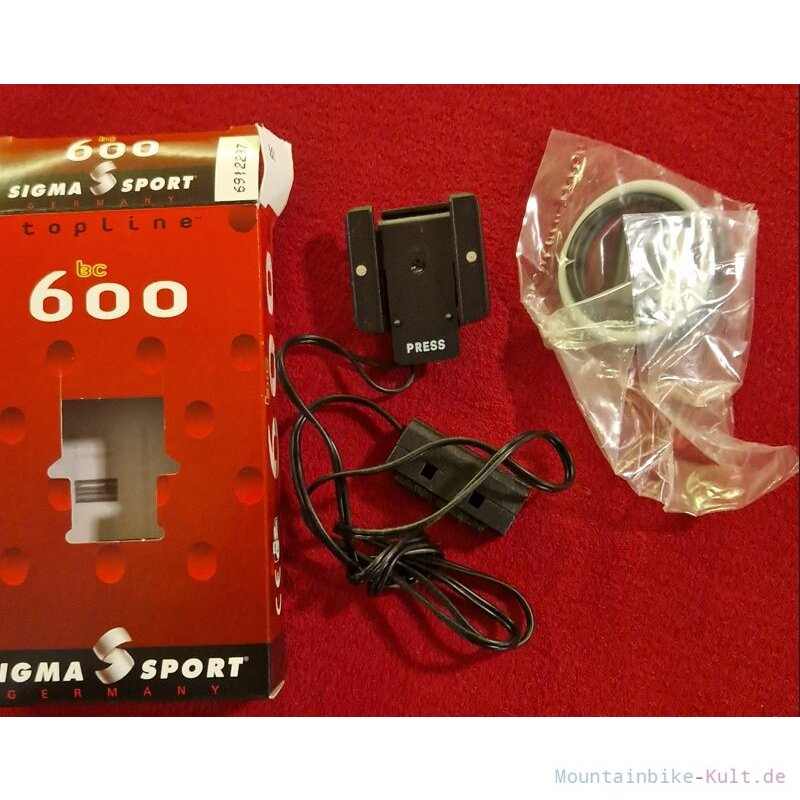 Sigma Sport BC600 Vorderradsensor / Halterung für Fahrradcomputer, NE