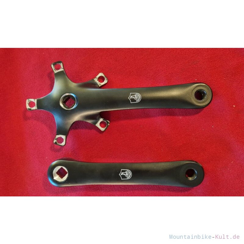 Campagnolo Olympus MTB / ATB Kurbeln, ohne Kettenblätter, 175mm, schw ...